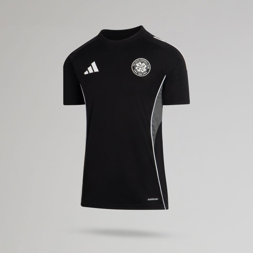 adidas Celtic 2025/26 Black Training Jersey – Official Celtic Store