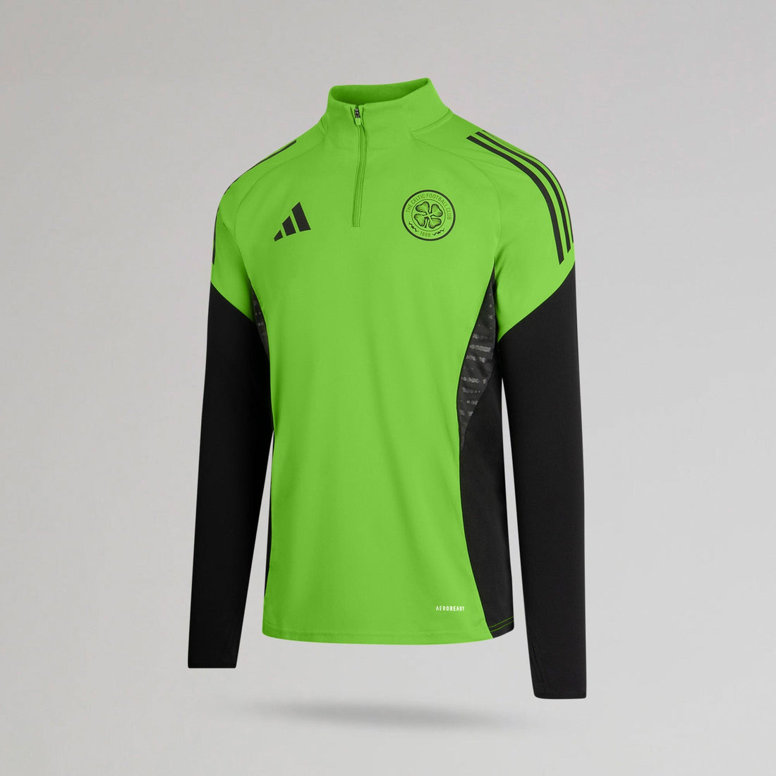 adidas Celtic 2025/26 Green and Black Training Top – Official Celtic Store