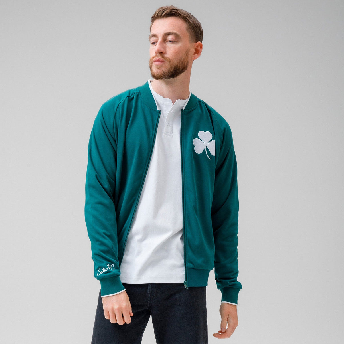 Celtic 1925 Retro Greenout Track Top – Official Celtic Store