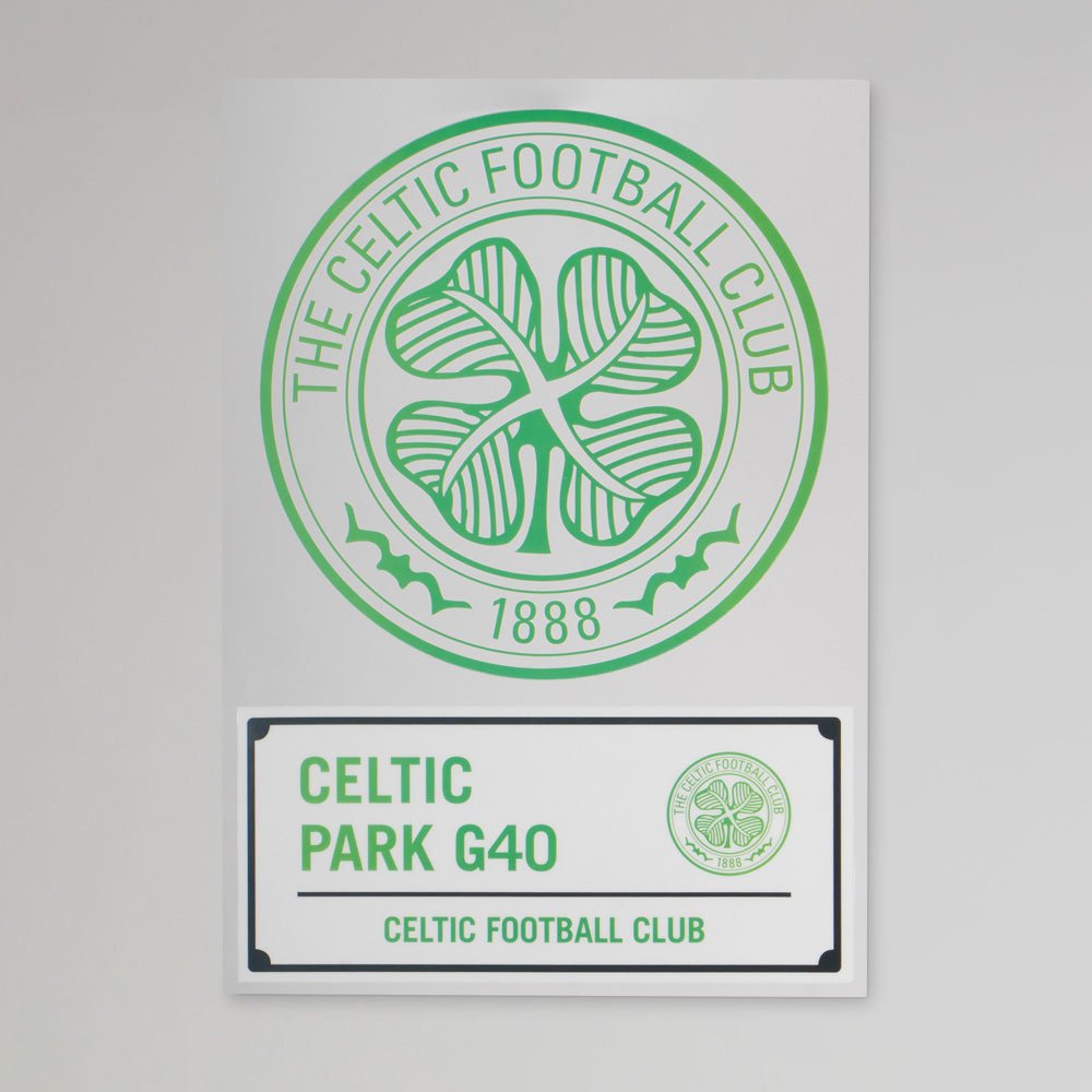 Celtic 2 Pack Car Stickers – Official Celtic Store