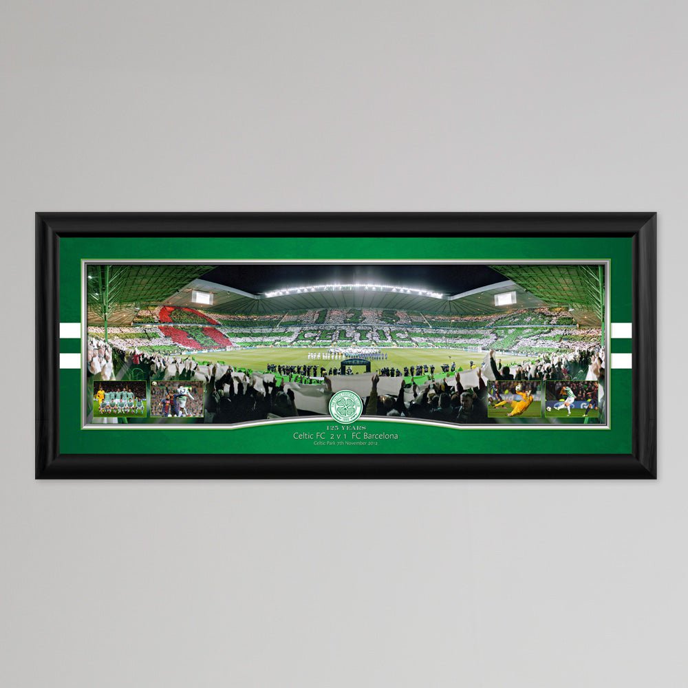 Celtic Barcelona 125 Years Display Panoramic Print – Official Celtic Store