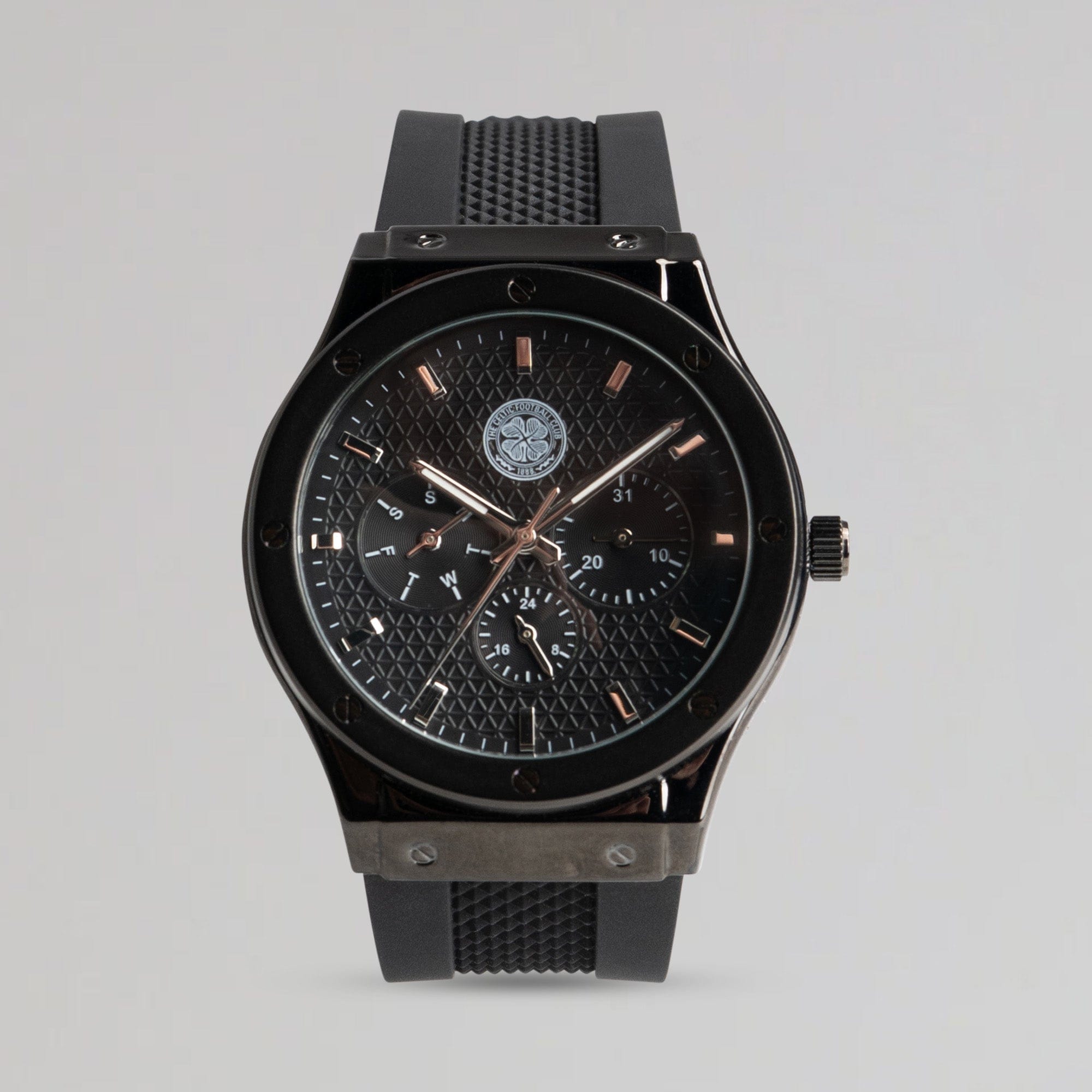 Celtic Black Silicone Strap Watch – Official Celtic Store