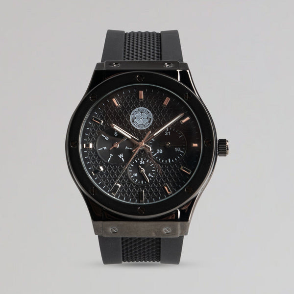 Celtic Black Silicone Strap Watch – Official Celtic Store