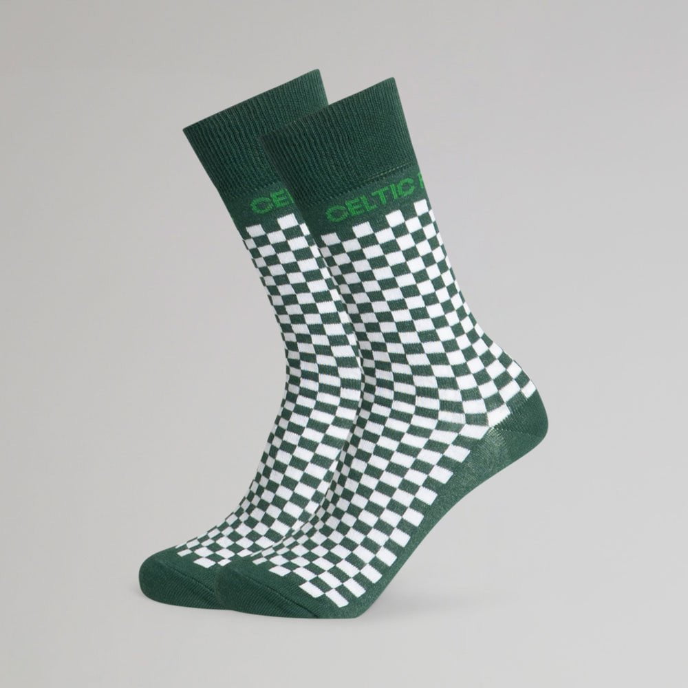 Celtic Chequered Socks – Official Celtic Store