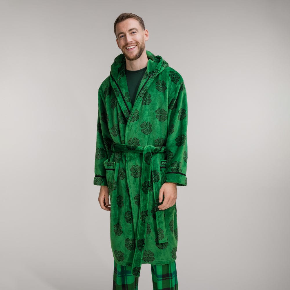 Celtic Clover Print Robe – Official Celtic Store