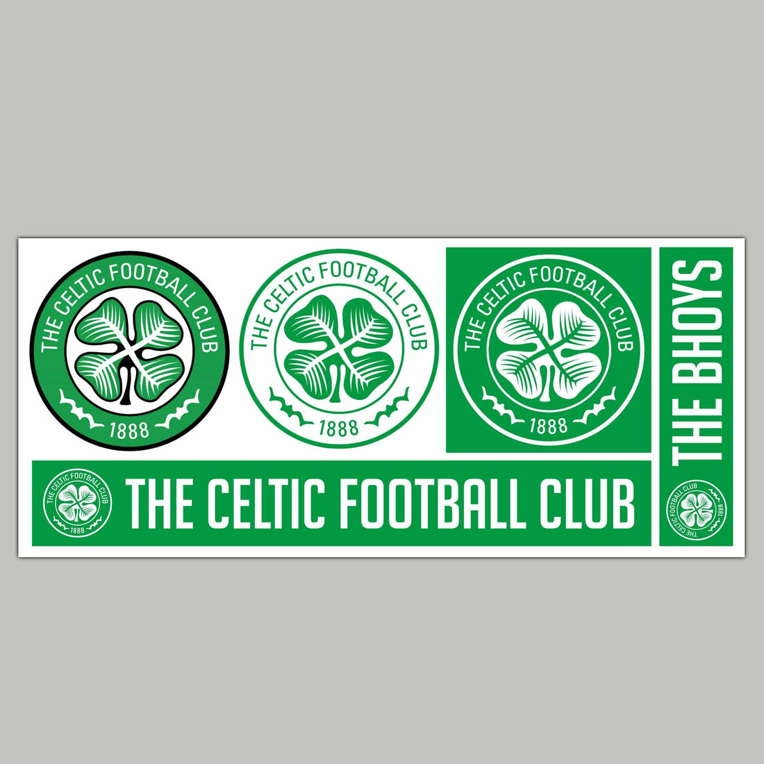Celtic Crest Wall Sticker Set – Official Celtic Store