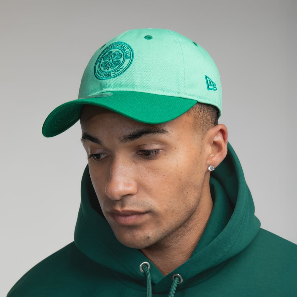 Celtic Green Contrast Visor New Era Cap – Official Celtic Store